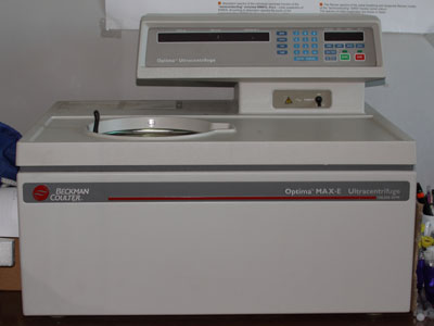 Ultracentrifuge Beckman Coulter Optima MAX-E